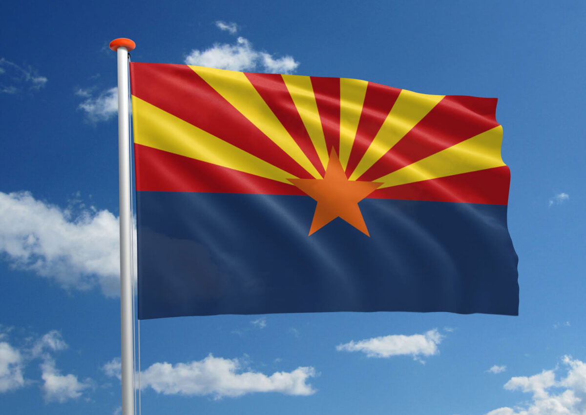 Vlag Arizona | Bestel bij MastenenVlaggen.nl