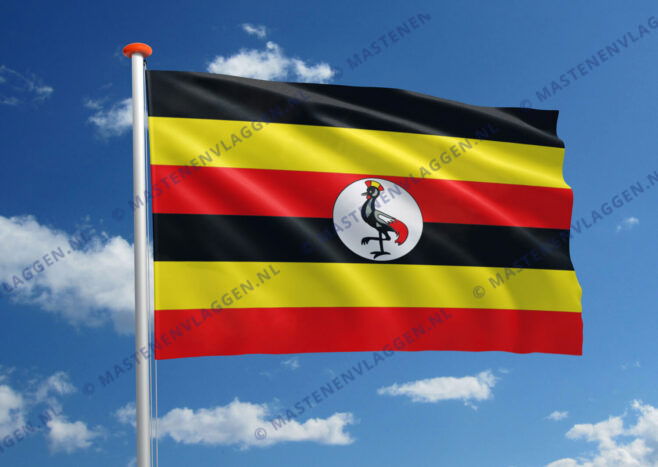 Vlag Oeganda | Bestel bij MastenenVlaggen.nl