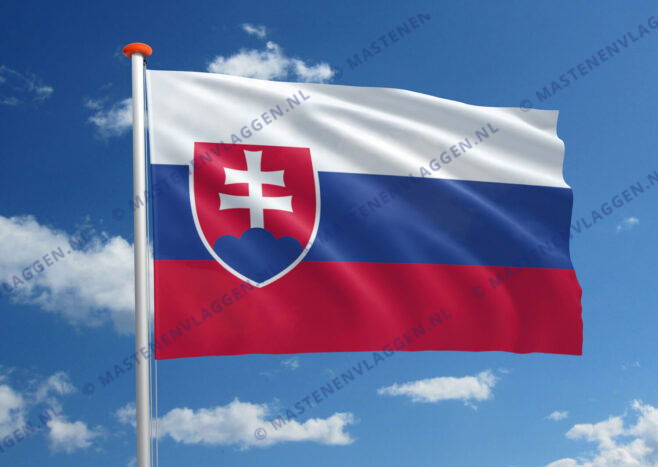 Vlag Slowakije | Bestel uw Slowaakse vlag bij MastenenVlaggen.nl