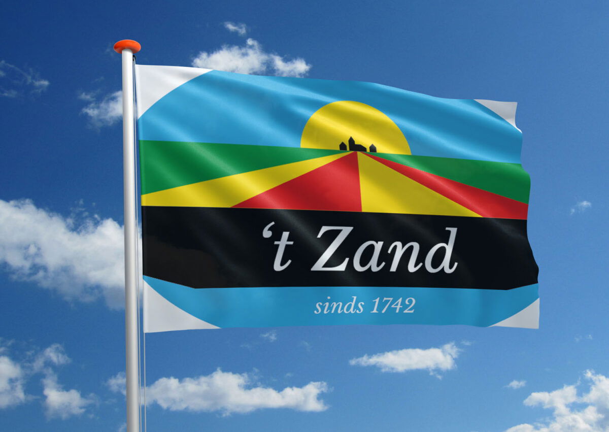 Dorpsvlag 't Zand | Bestel bij MastenenVlaggen.nl