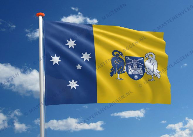 Vlag Canberra | Bestel bij MastenenVlaggen.nl
