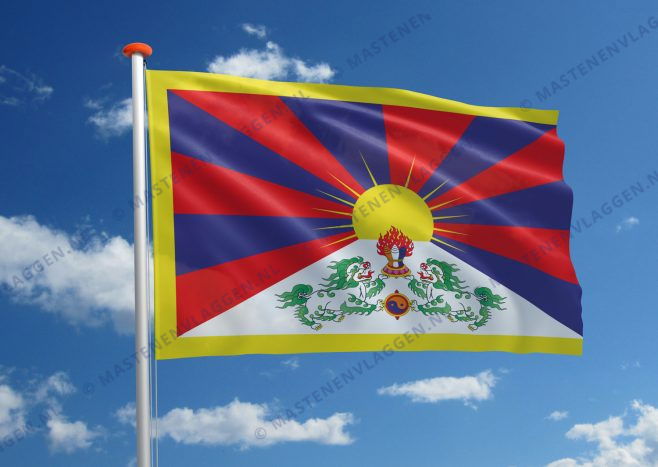 Vlag Tibet | Bestel bij MastenenVlaggen.nl