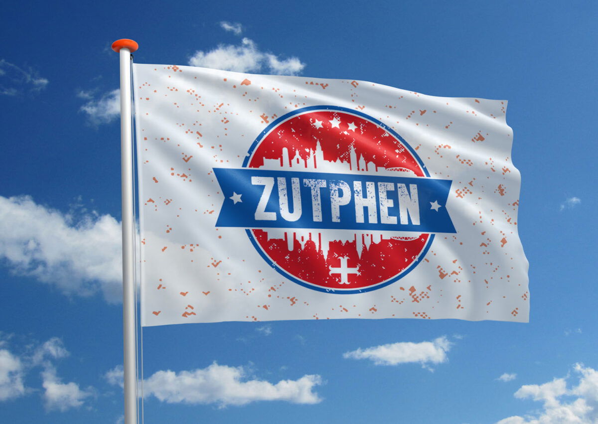 Themavlag Zutphen | Bestel bij MastenenVlaggen.nl