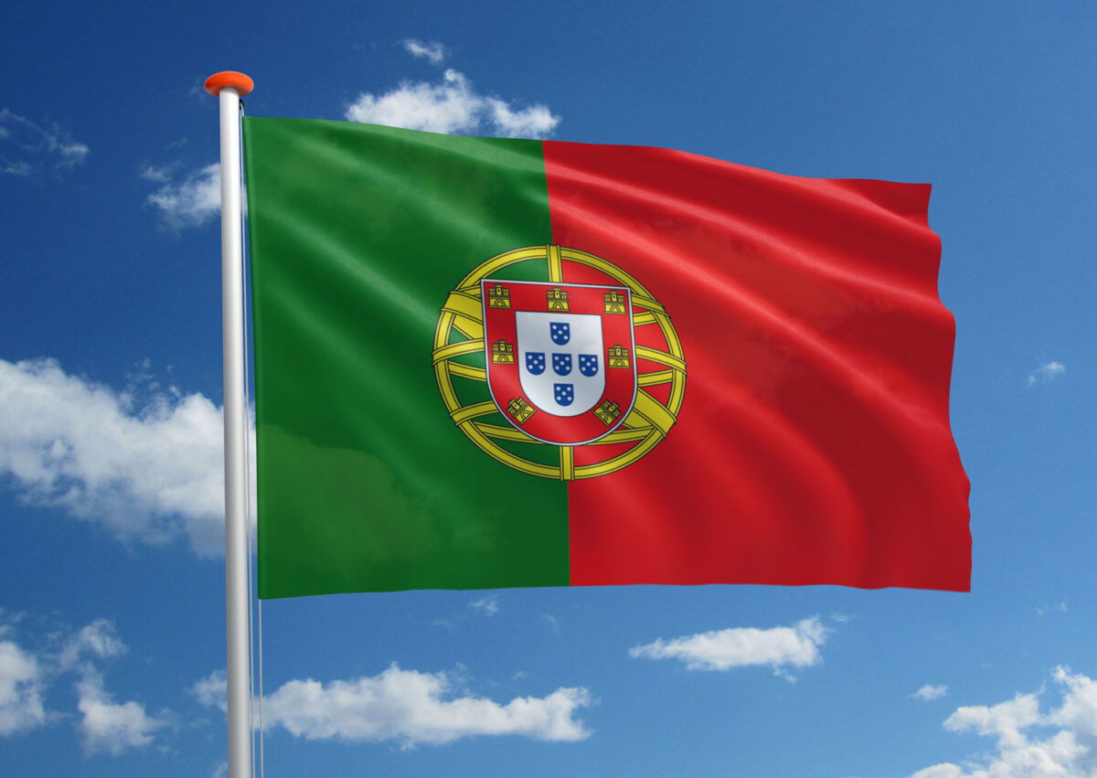Vlag Portugal | Bestel uw Portugese vlag bij MastenenVlaggen.nl