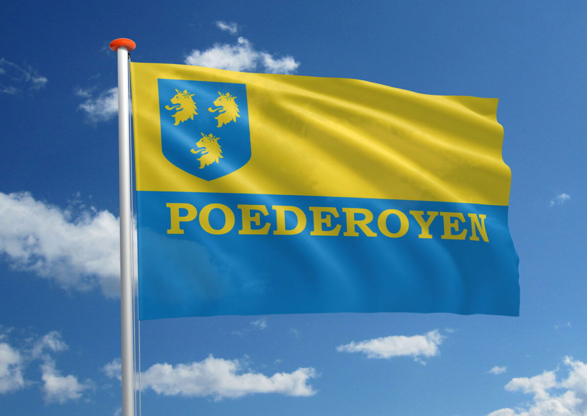 Vlag Poederoijen | Bestel bij MastenenVlaggen.nl